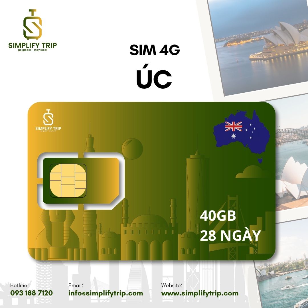 Sim Australia New Zealand high speed 4G, with calling | Simplify Trip