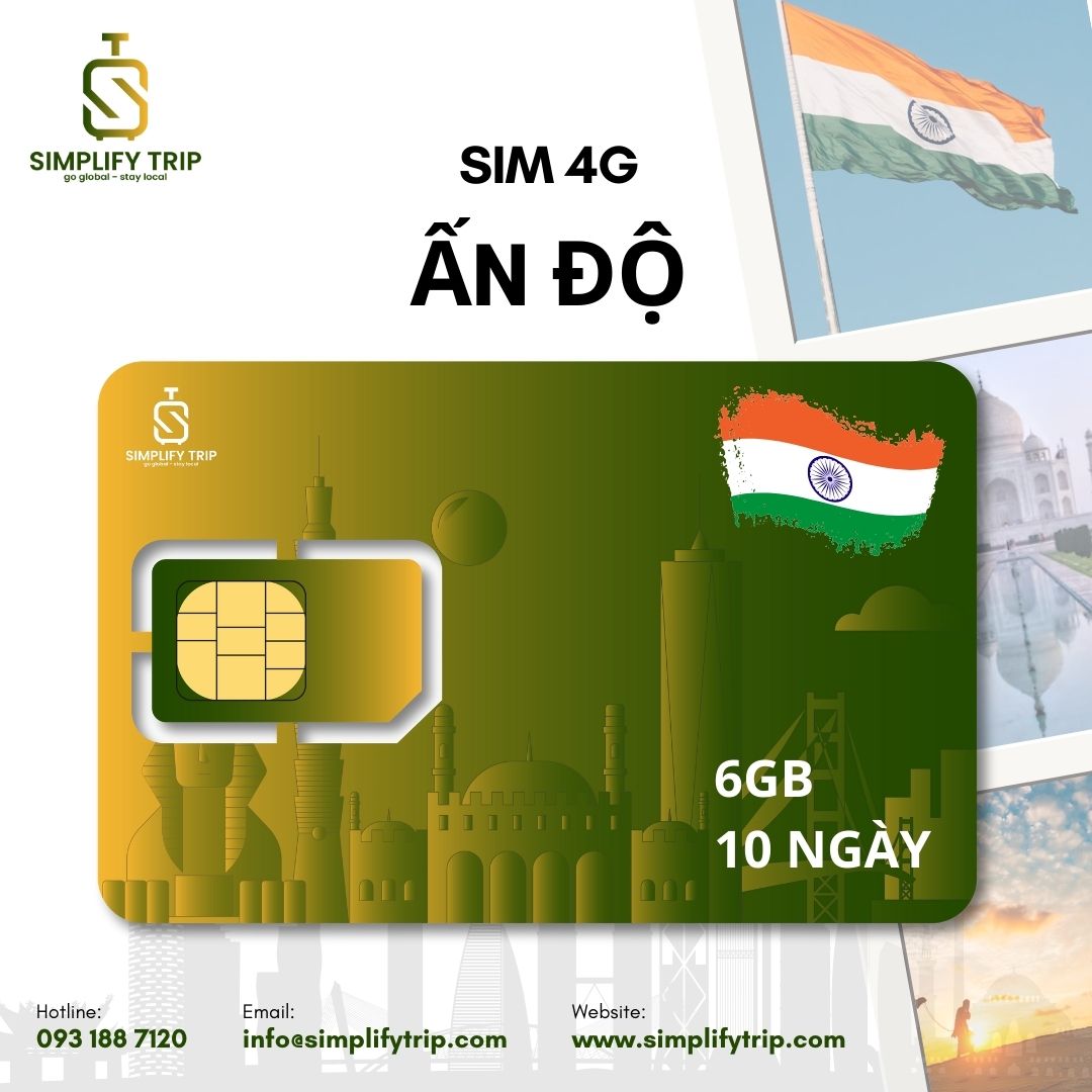 Sim India Nepal 06GB high speed 4G, data only | Simplify Trip